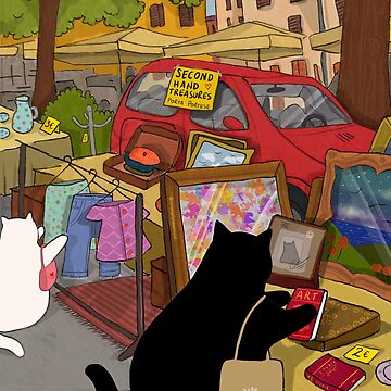 "Stanis at the Flea Market " Art Board Print for Sale by romangal ...
