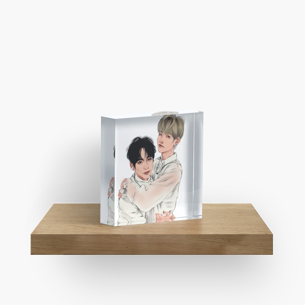 "ZEROBASEONE Zhang Hao & Hanbin Digital Art" Sticker for Sale by ...