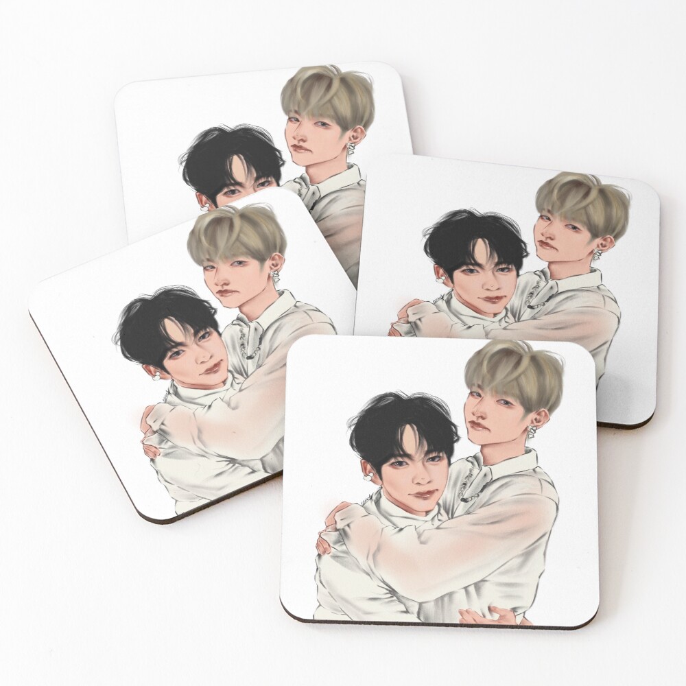 "ZEROBASEONE Zhang Hao & Hanbin Digital Art" Sticker for Sale by ...
