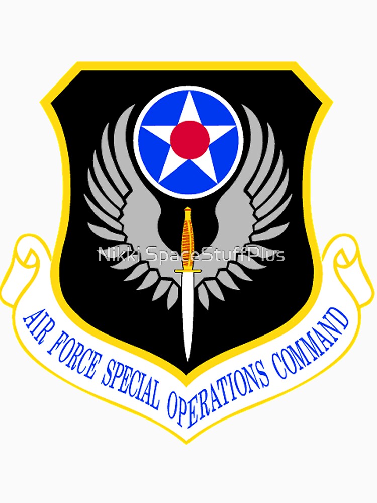 "Air Force Special Operations Command (AFSOC) Crest" T-shirt for Sale ...