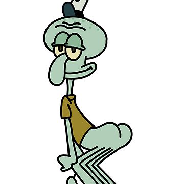 "Squidward sticker" Sticker by larosejaune05 | Redbubble