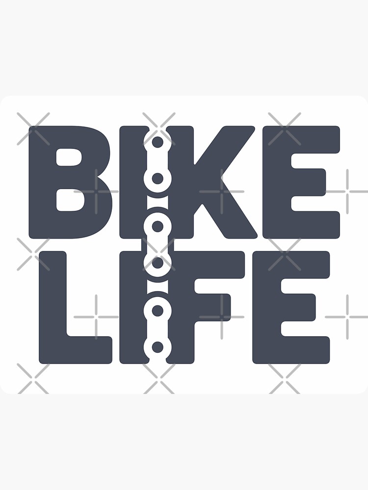"Bike Life" Sticker for Sale by visualcraftsman | Redbubble