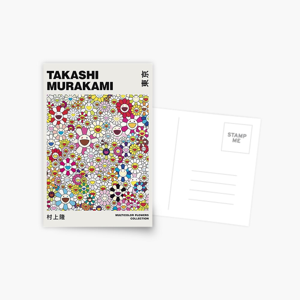 "Takashi Murakami Colorful Flowers Art Prints Hypebeast Kaws Supreme ...