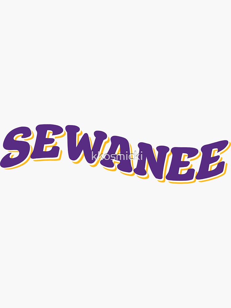 "Sewanee University of the South" Sticker for Sale by kkosmicki | Redbubble