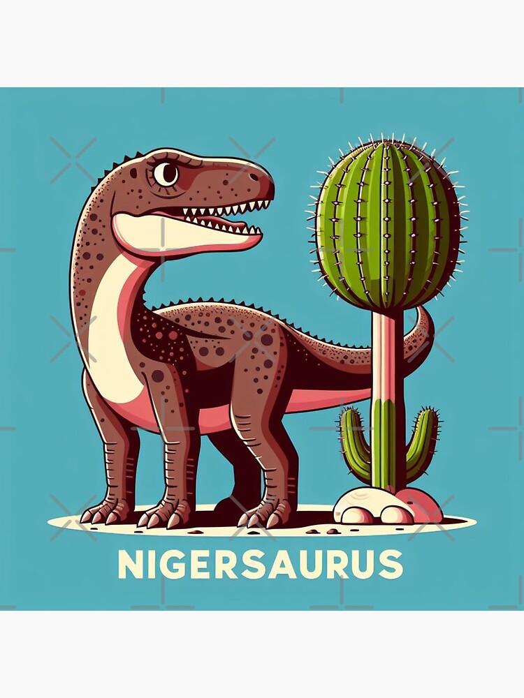 "Nigersaurus" Sticker for Sale by Designowner | Redbubble