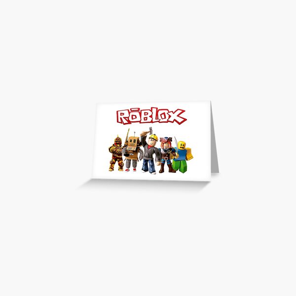 "The Team Of Roblox" Greeting Card for Sale by arfabasoko | Redbubble