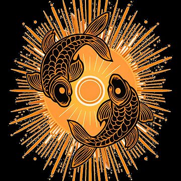 "Pisces Astrology. Sun in Pisces, Zodiac sign, Pisces symbol" Sticker ...