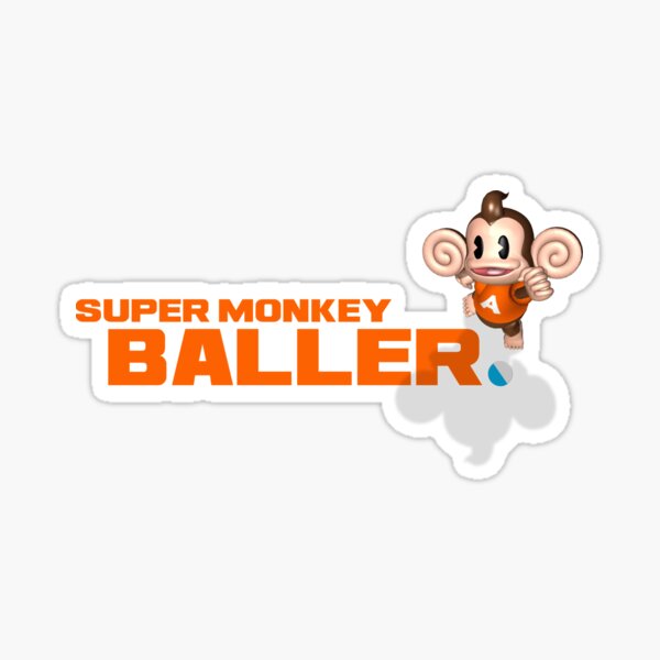 "SUPER MONKEY BALLER Super Monkey Ball Aiai" Sticker for Sale by ...