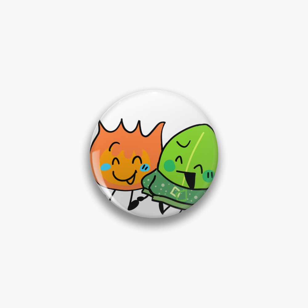 "Fire and Leafy (BFB) [BFDI]" Sticker for Sale by Bruhtasticbruh ...