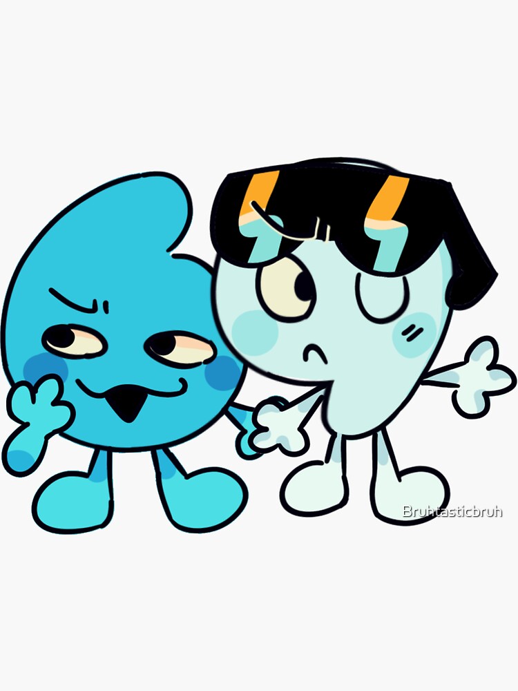 "Six and Nine (XFOHV) [BFDI]" Sticker for Sale by Bruhtasticbruh ...