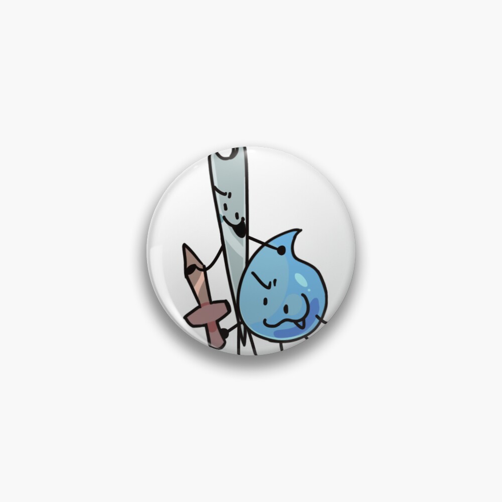 "Needle and Teardrop (BFB) [BFDI]" Sticker for Sale by Bruhtasticbruh ...