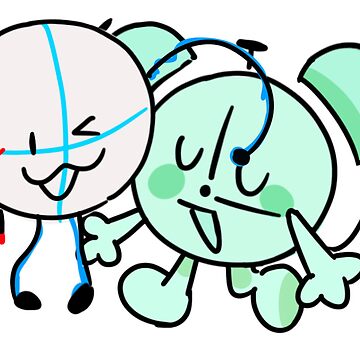 "Animatic and Clock (ITFT) (Animatic Battle)" Sticker for Sale by Bruhtasticbruh | Redbubble