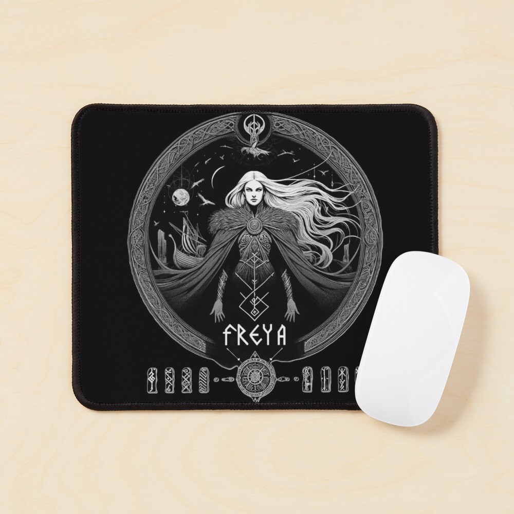 "Freya, the Goddess of Love." Sticker for Sale by DKImprint | Redbubble