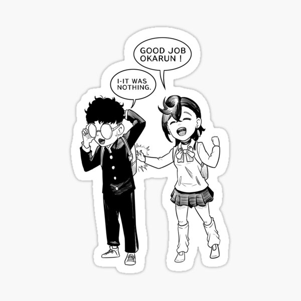 "Dandadan - Chibi Okarun and Ayase" Sticker for Sale by Zap Comics ...