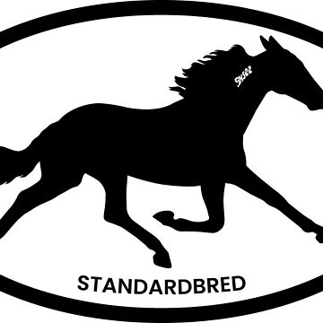 "Standardbred Euro Sticker" Sticker for Sale by KColbyStudios | Redbubble