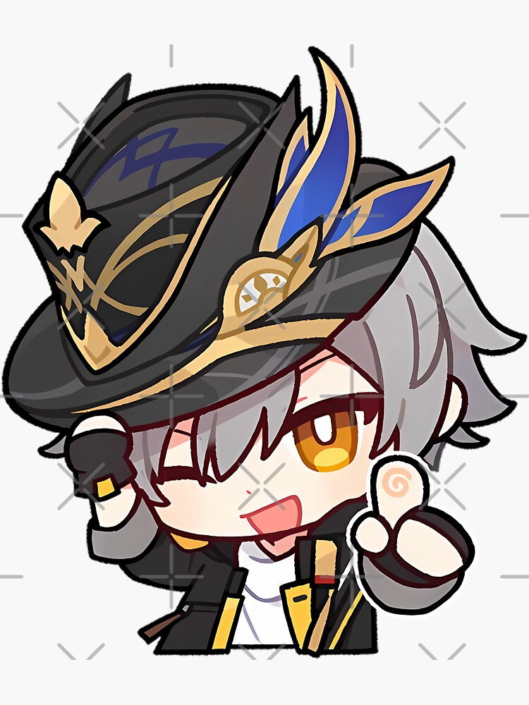 "Caelus | Honkai: Star Rail" Sticker for Sale by Verthalies | Redbubble