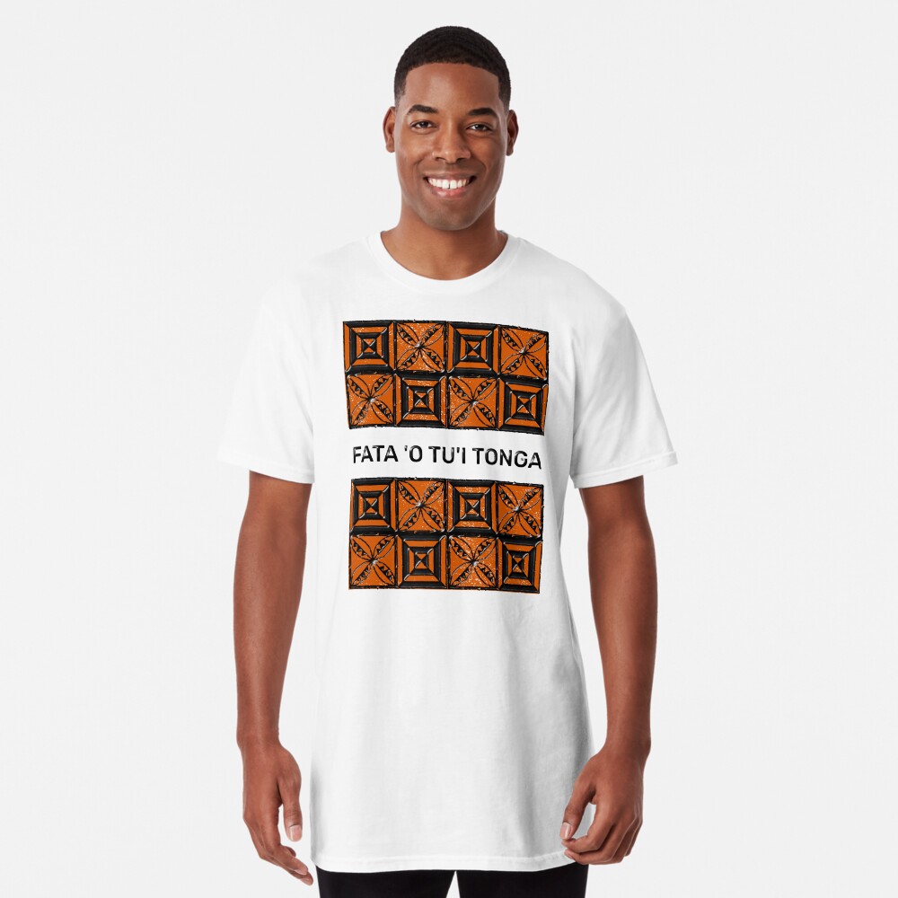 "Fata 'o Tu'i Tonga Traditional Island Tongan Pattern T-Shirt" Sticker ...