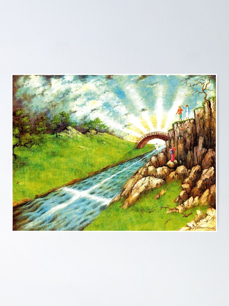 "Jesus is the Bridge" Poster for Sale by petermill | Redbubble