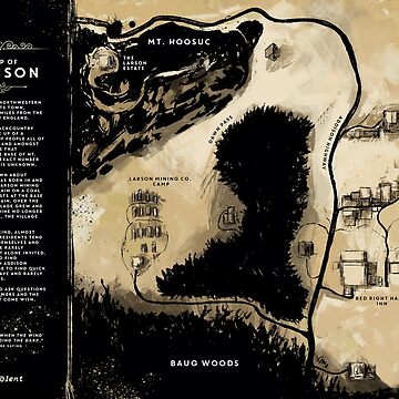 "Map of Addison " Poster for Sale by MalevolentCast | Redbubble