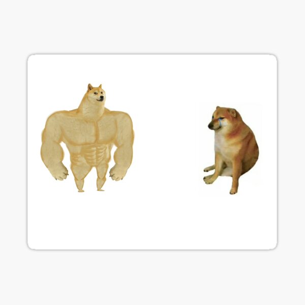 "Dog meme" Sticker for Sale by samara3 | Redbubble