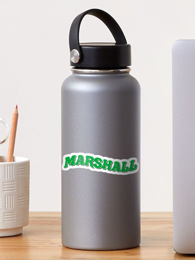 "Marshall University" Sticker for Sale by kkosmicki | Redbubble
