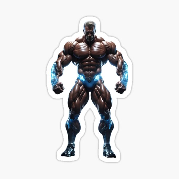 "Bodybuilder" Sticker for Sale by SuccessShoppe | Redbubble