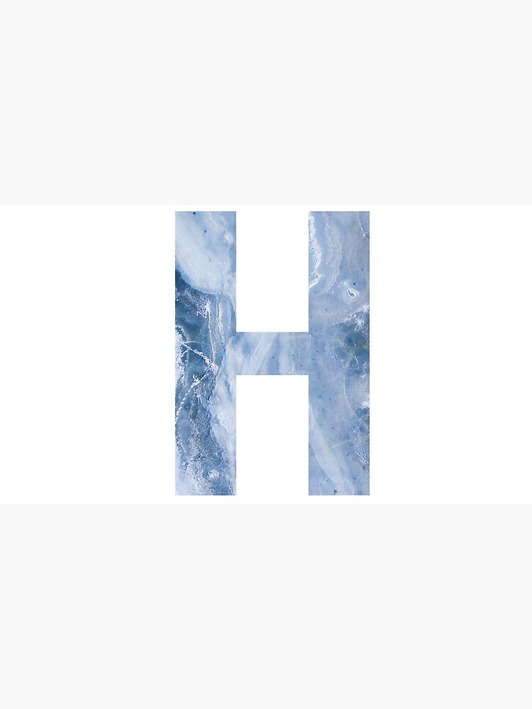 "Marble H Initial " Metal Print for Sale by hailsteviee | Redbubble