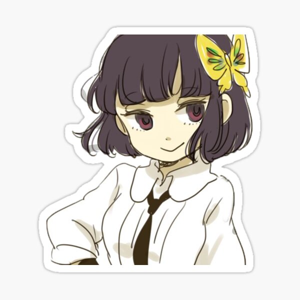 "chibi Akiko" Sticker for Sale by Monadupon | Redbubble