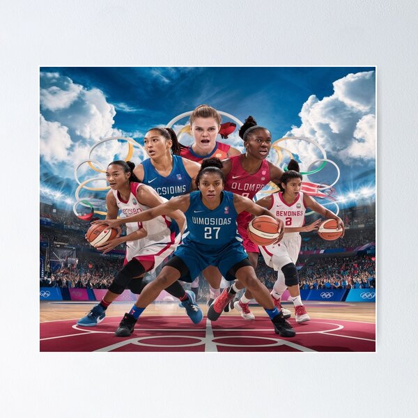 "Burst sport in its female version." Poster by Oruam-JimMor | Redbubble