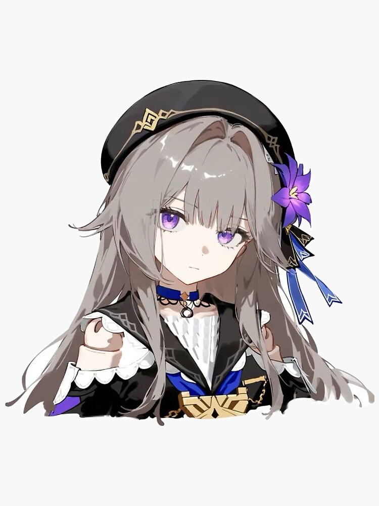 "kawaii herta" Sticker for Sale by Monadupon | Redbubble