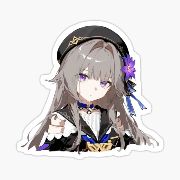 "kawaii herta" Sticker for Sale by Monadupon | Redbubble