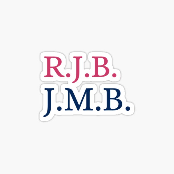 "R.J.B. and J.M.B. sticker from Maxton Hall - Save Me series " Sticker ...