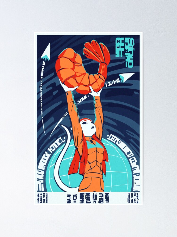 "In Shrimp We Trust" Poster for Sale by VOTVMerch | Redbubble