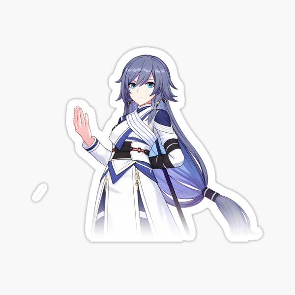 "Honkai Impact 3rd Fu Hua Taixuan Impression" Sticker for Sale by ...