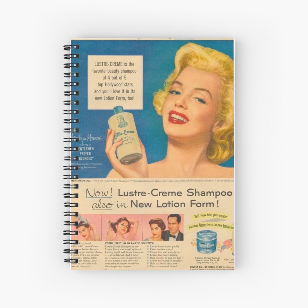 "50s Vintage Magazine Shampoo " Poster for Sale by artbyjuno | Redbubble