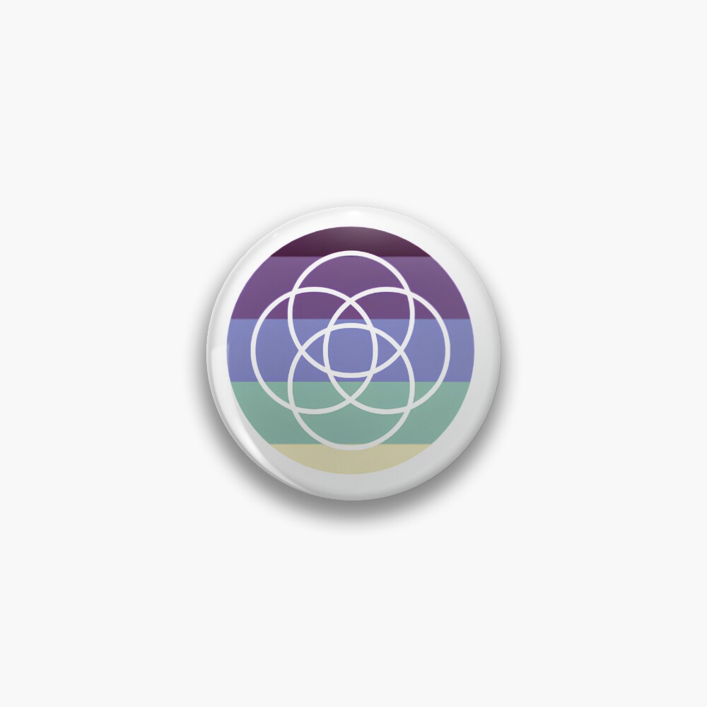 "Plural Rings With Plural Flag" Sticker by Ari-gami7 | Redbubble