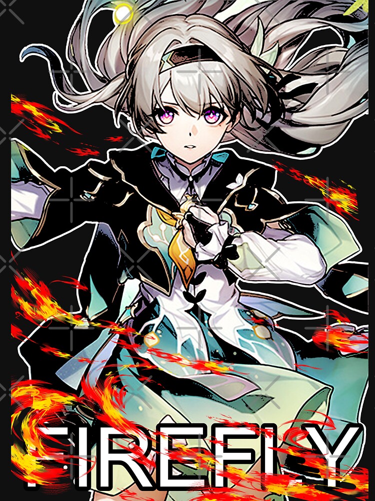 "Firefly honkai star rail Shirt fan honkai star rail Stickers sam star ...