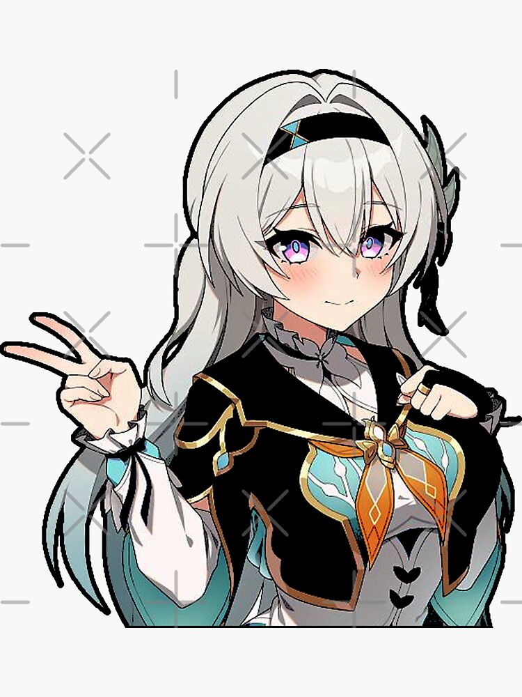 "Firefly honkai star rail Stickers Firefly V4 star rail decals star rail case honkai star rail ...