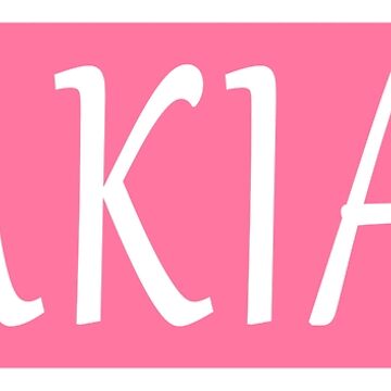 "Zakiah Name" Sticker for Sale by jeallan | Redbubble