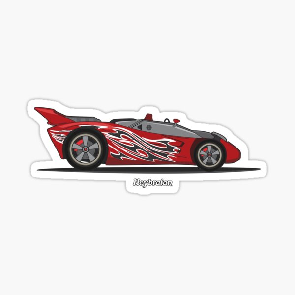 "HW Acceleracers Flathead Furry Vector Art" Sticker for Sale by ...