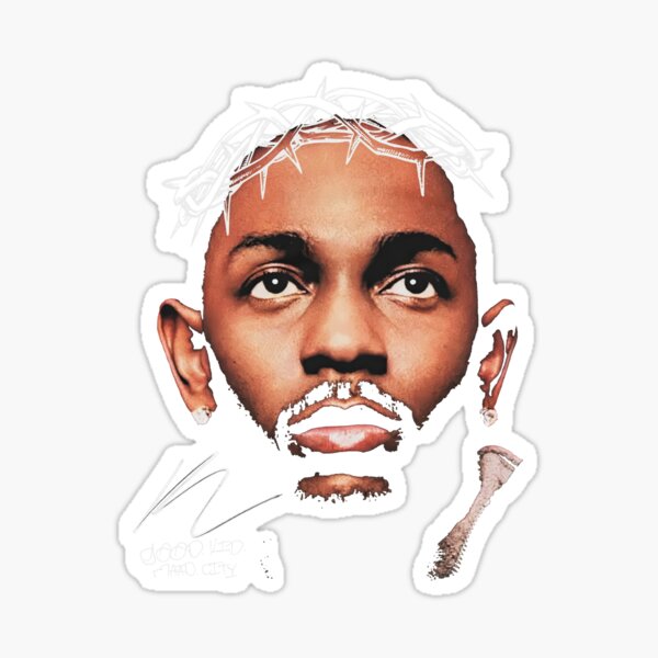 "Kendrick Lamar Good Kid M.A.A.D City 90s" Sticker for Sale by Wayloner ...
