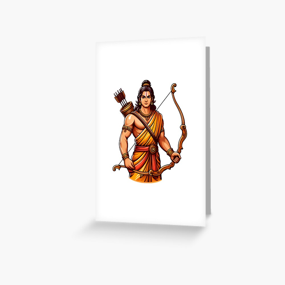 "Lord Ram - Ramayan Warrior" Sticker for Sale by Alair-In | Redbubble