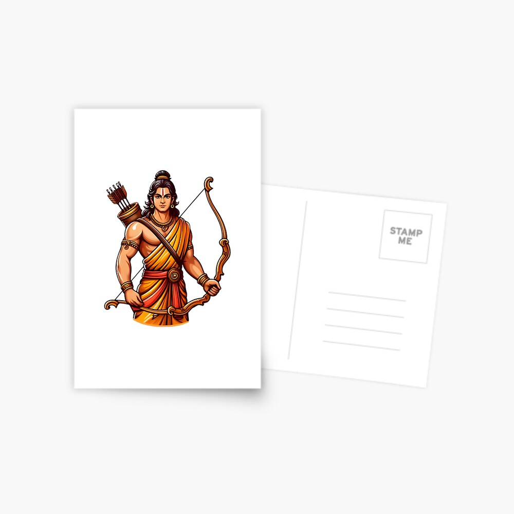 "Lord Ram - Ramayan Warrior" Sticker for Sale by Alair-In | Redbubble