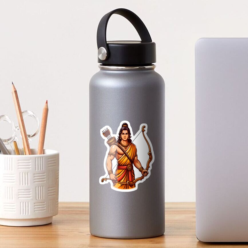 "Lord Ram - Ramayan Warrior" Sticker for Sale by Alair-In | Redbubble
