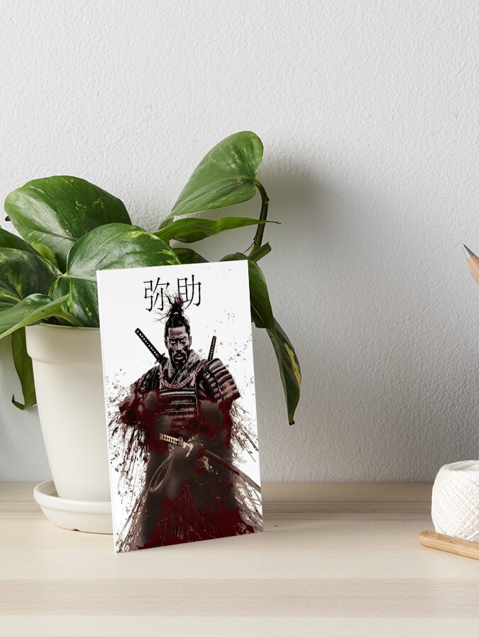 "Yasuke 弥助 Black Samurai in 1579 Feudal Japan No. 10 on a light ...