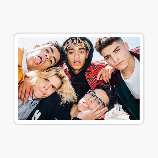 "PrettyMuch Merchandise" Sticker for Sale by hannah-g | Redbubble