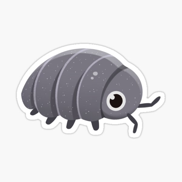 "Chibi Isopod" Sticker by ValeriaKarasu | Redbubble