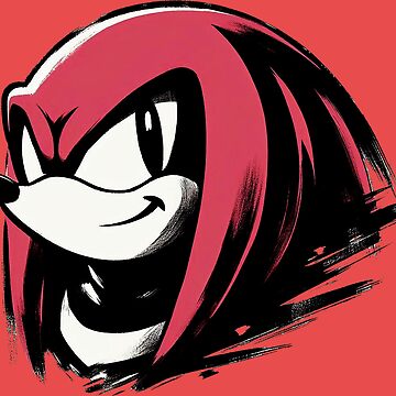 "Knuckles Japan 2" Sticker for Sale by ReasonsImBroke | Redbubble