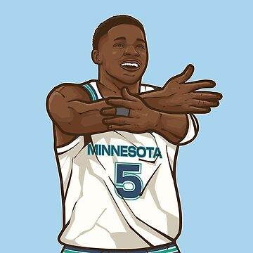 "Anthony Edwards Chop Cartoon" Sticker for Sale by RatTrapTees | Redbubble