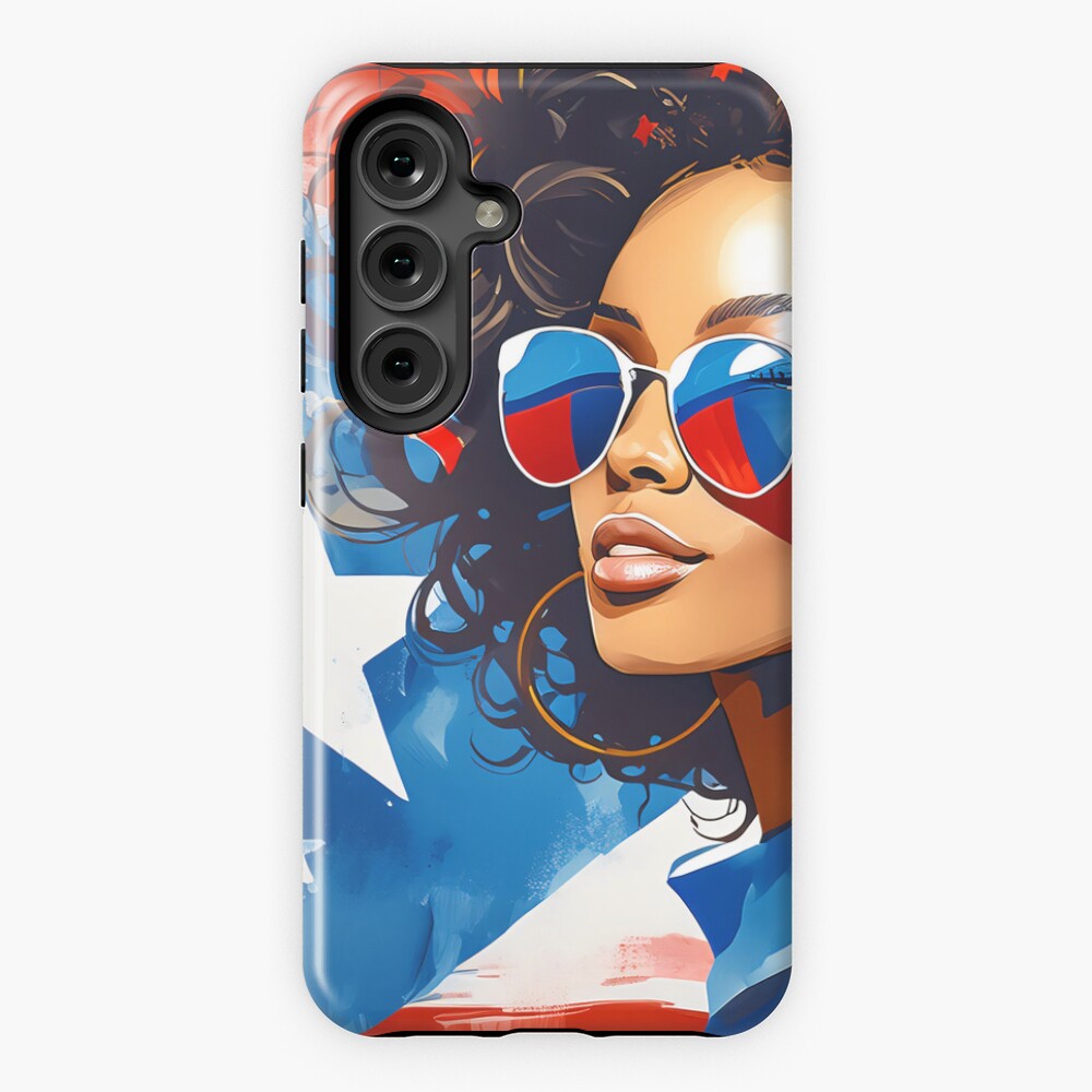 "Puerto Rico Flag Curly Hair Boricua " Sticker for Sale by Liomal ...